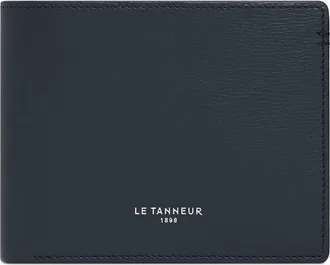 Le Tanneur Portefeuille horizontal 2 volets Lucien en cuir li&eacute;g&eacute;