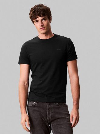 Calvin Klein T-Shirt SS STRETCH COTTON SLIM TEE Mit Rundhalsausschnitt