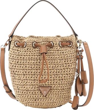 Guess Femme, Sacs, Beige, Taille: ONE Size Ofelia Bucket Bag