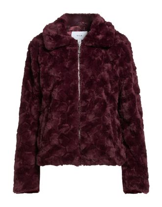 Vila JACKEN & M&Auml;NTEL - Shearling- & Kunstfell auf YOOX.COM