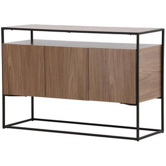 Venture Design Kingsport Sideboard 3 T&uuml;ren Walnussdekor