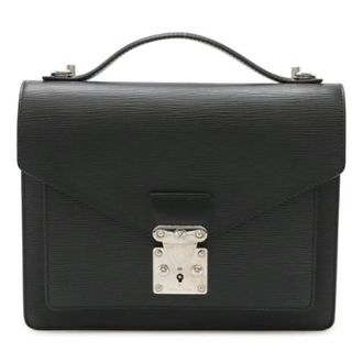 Louis Vuitton Pre-owned Cuir sacs-main - Femme - Pre-owned - Noir - Taille: ONE Size