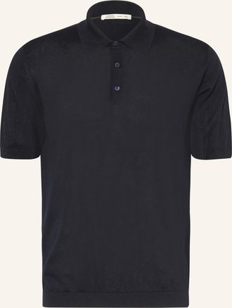 Maurizio Baldassari Maurizio Baldassari Strick-Poloshirt blau