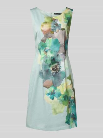Betty Barclay Minikleid im Allover-Look mit Rundhalsausschnitt