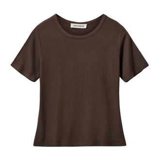 Sofie Schnoor Femme, Tops, Brun, Taille: 42 FR Petriciasw T-shirt Manches Longues