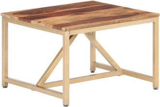vidaXL Table dappoint 60x60x40 cm Bois massif Vidaxl