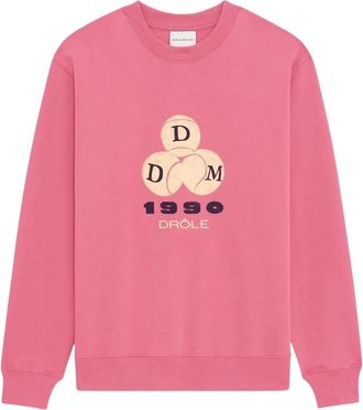 Dr&ocirc;le de Monsieur Dr&ocirc;le 1990 Sweatshirt - - Sweatshirts & Hoodies - Herren - Rosa - L