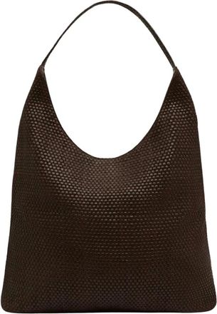 St.Agni Femme, Sacs, Brun, Taille: ONE Size Lattice Weave Large Tote