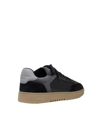 Axel Arigato Mens Sneakers Dice T-Toe Black-Gum Upper: Leather Trainers Black/gum