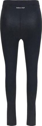 Balenciaga Viscose Leggings - Black