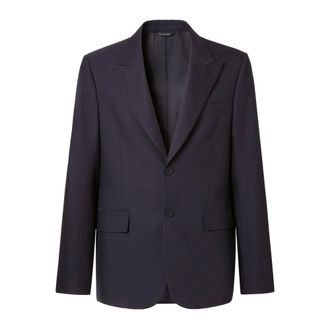 Fendi Einreihige Jacke - - Suits - Herren - Blau - M