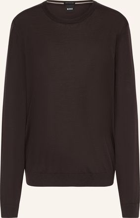 HUGO BOSS Pullover Leno braun