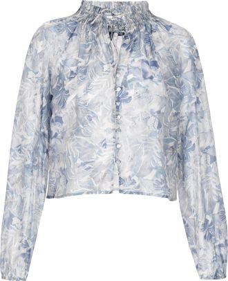 Dreimaster Dreimaster Bluse Frauen hellblau