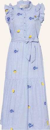 Lollys Laundry Lollys Laundry Kleid Harrietll Mit R&uuml;schen blau