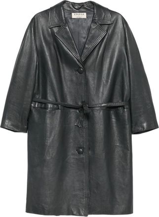 A.N.G.E.L.O. Vintage Cult manteau à taille ceinturée (années 1960) - Gris