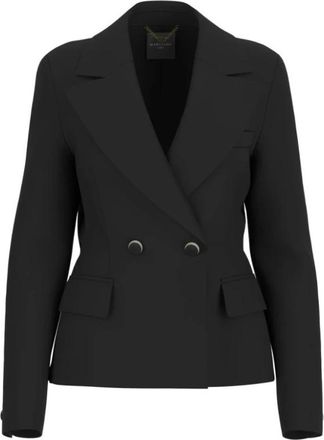 Guess Femme, Vestes, Noir, Taille: 48 FR Lia Veste Blazer Crois&eacute;e