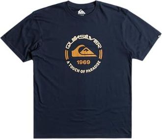 Quiksilver Circle Logo - T-Shirt à Manches Courtes pour Homme
