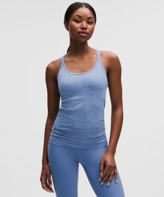 lululemon D&eacute;bardeur Ebb to Street pour Femmes - Bleu - Taille 10