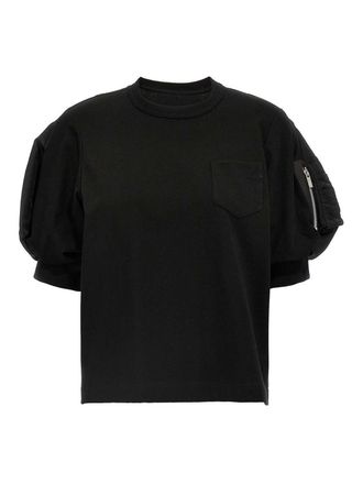 sacai T-Shirt - Noir