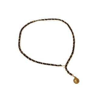 Chanel Pre-owned Vintage Medallion Belt - - Pre-owned - Damen - Gelb - ONE SIZE