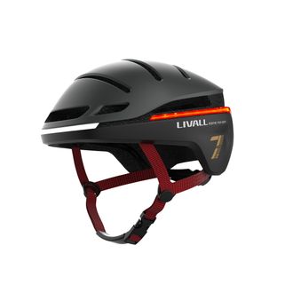 Livall Lival Unisex - Erwachsene EVO21 Fahrradhelm, Schwarz, 52-55