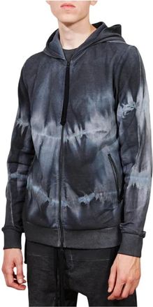 Thom Krom Homme, Sweatshirts et sweats &agrave; capuche, Gris, Taille: 2XL SweaT-shirt z fermetureure &eacute;clair