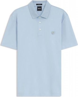 HUGO BOSS Homme, Tops, Bleu, Taille: L Parris Polo