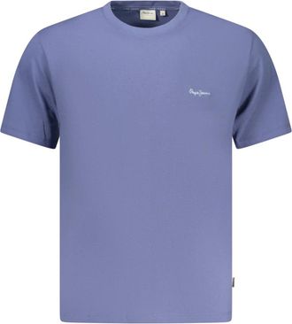 Pepe Jeans London Kurz&auml;rmeliges T-Shirt - - Tops - Herren - Blau - 2XL