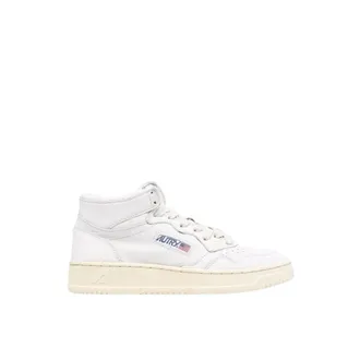 Autry Homme, Chaussures, Blanc, Taille: 42 EU Medalist Mid Baskets