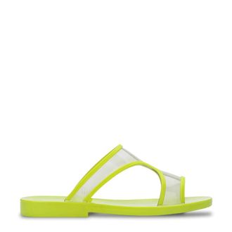 Melissa Bikini Slide Ad, flache Sandalen für Damen, gelb, 35/35.5 EU