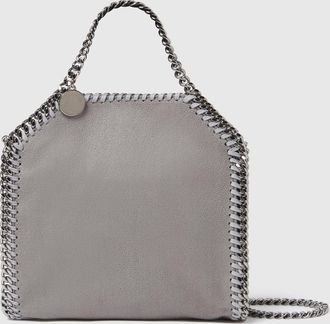 Stella McCartney Falabella Tiny Tote Bag, Woman, Grey