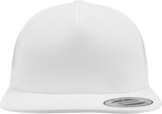 Flexfit Mixte Foam Trucker White One Size Casquette, Blanc, Taille Unique EU