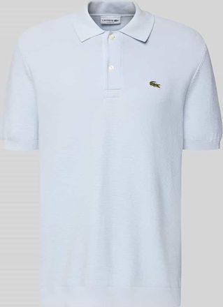 Lacoste Regular Fit Poloshirt aus reiner Baumwolle