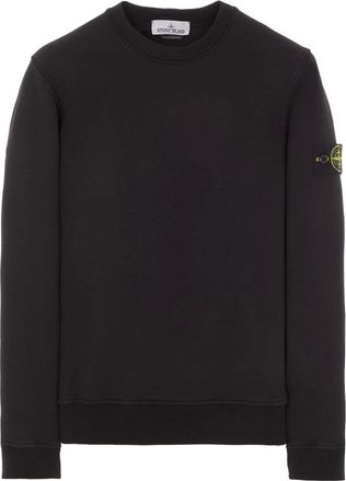 Stone Island Homme, Sweatshirts et sweats &agrave; capuche, Noir, Taille: L SweaT-shirt ras du cou en coton