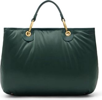 Braccialini Sac &agrave; main Beth Puffy - Femme - Sacs - Vert - Taille: ONE Size