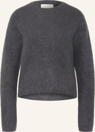 Juvia Pullover Solea Mit Alpaka grau