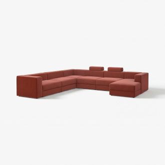 IKEA J&Auml;TTEBO Sofa, U-Form/7-sitzig