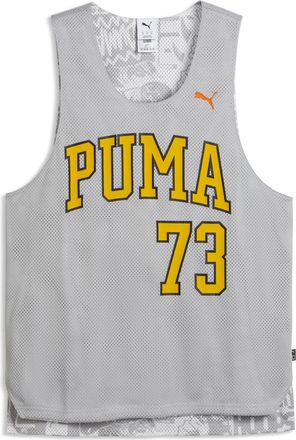 Puma Maillot de basketball r&eacute;versible Out Of Practice Homme, Accessoires, Gris, 3XL