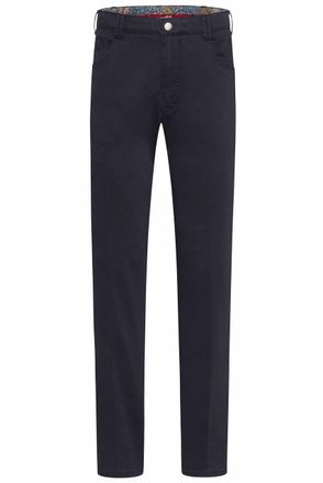 Meyer Herren-Swingpocket-Hose DIEGO 9-3000-Baumwolle-Satin, Blau (Marine 18), 58