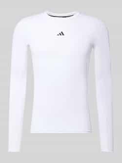 adidas Longsleeve mit Label-Print