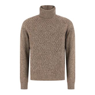 PANICALE Rollkragenpullover - - Knitwear - Herren - Braun - M