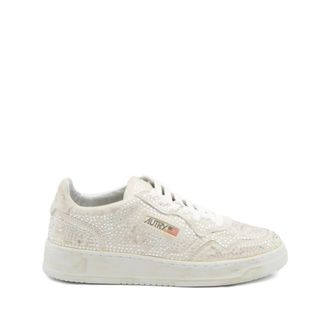 Autry Femme, Chaussures, Blanc, Taille: 40 EU Medalist Low