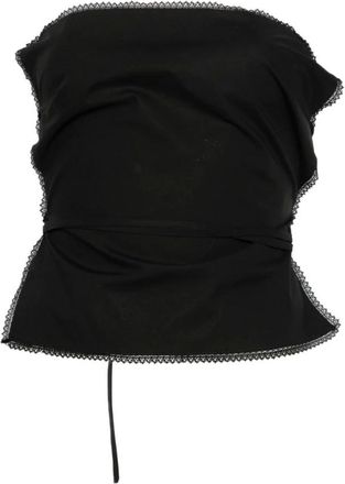 Msgm Msgm, Femme, Blouses et Chemises, Noir, Taille: 38 FR Blouses