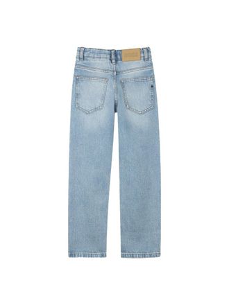 HUGO BOSS Button-Front Cotton Jeans - Gray