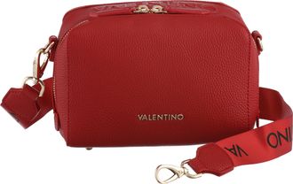 Valentino Handbags Mini Bag VALENTINO BAGS PATTIE, Damen, Gr. B/H/T: 19,5cm x 14,5cm x 9cm, rubino, Lederimitat, Taschen, Damen Umh&auml;ngetasche, Handtasche mit Logoschrift
