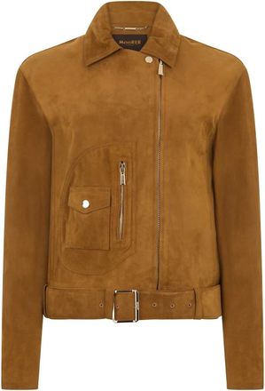 Moorer Femme, Vestes, Brun, Taille: 46 FR Manteaux