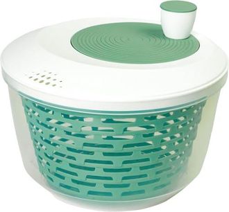 Westmark Essoreuse à salade Westmark - Idéale pour laver, essorer et servir la salade, saladier peu encombrant avec couvercle et bec verseur, antidérapant, 4,4