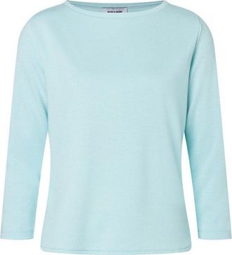 More & More 3/4-Arm-Shirt stretchiges Boxy-Shirt, 3/4 Arm