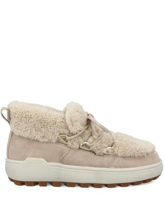 Bogner bottines en peau lainée à lacets - Tons neutres