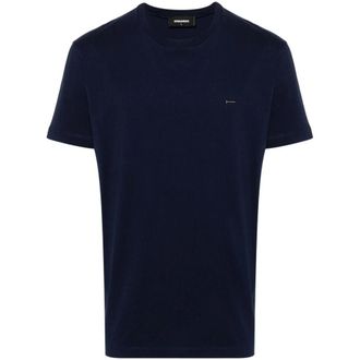 Dsquared2 T-shirt Cool Fit - Homme - Tops - Bleu - Taille: L